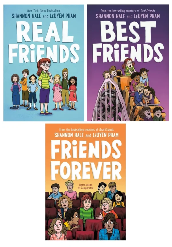 Best Friends Series – 3 Books Set (Real Friends, Best Friends, Friends ...